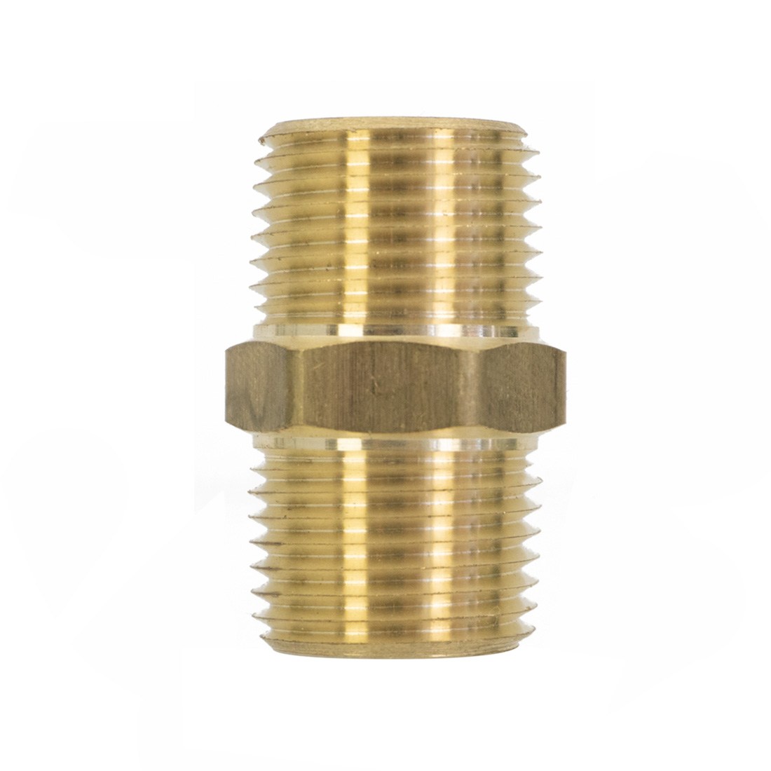 XERO Hex Nipple Brass | 1/2 Inch | XERO Products - XEROPRODUCTS.com