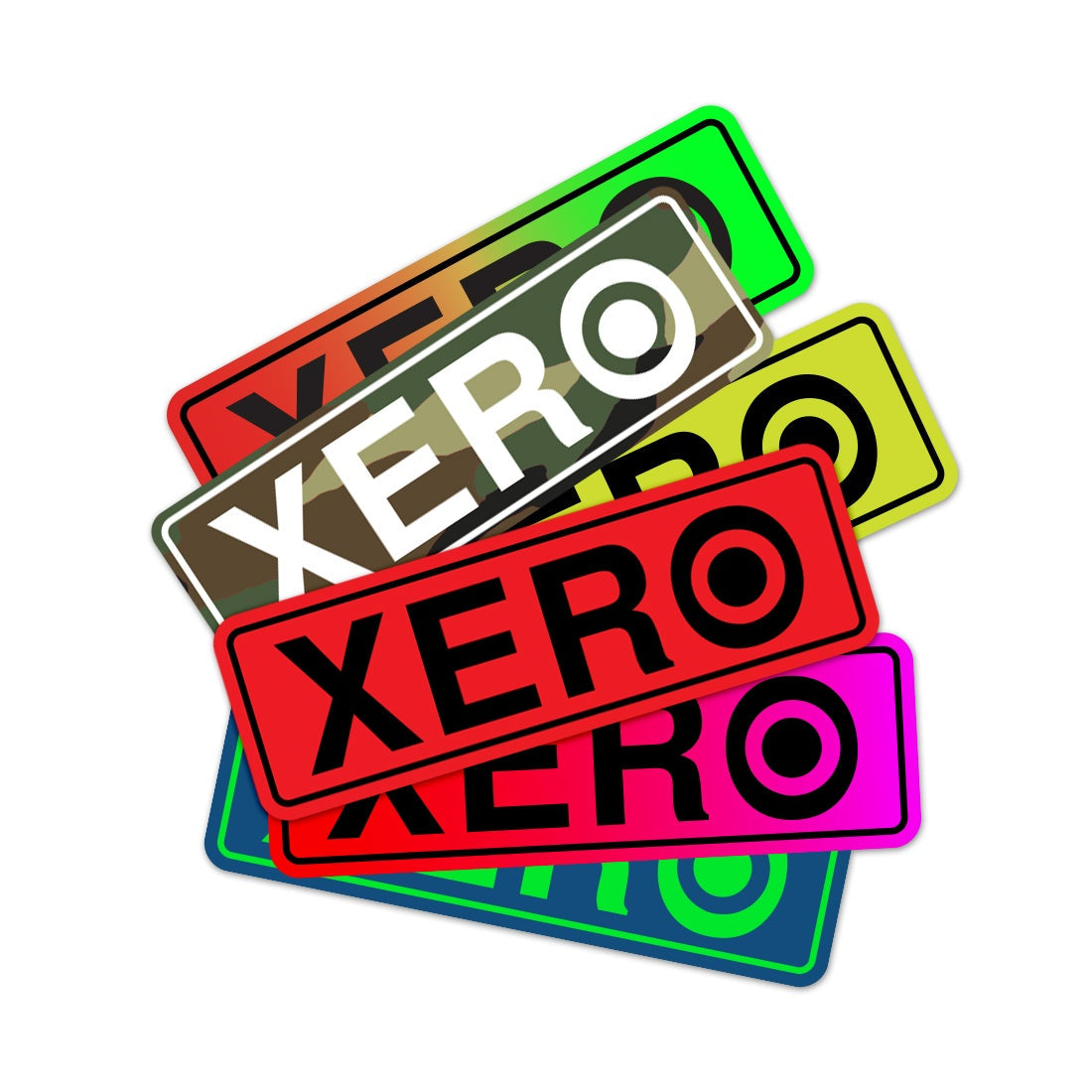 XERO Classic Stickers | Swag & Accessories | XERO Water Fed — XERO Products