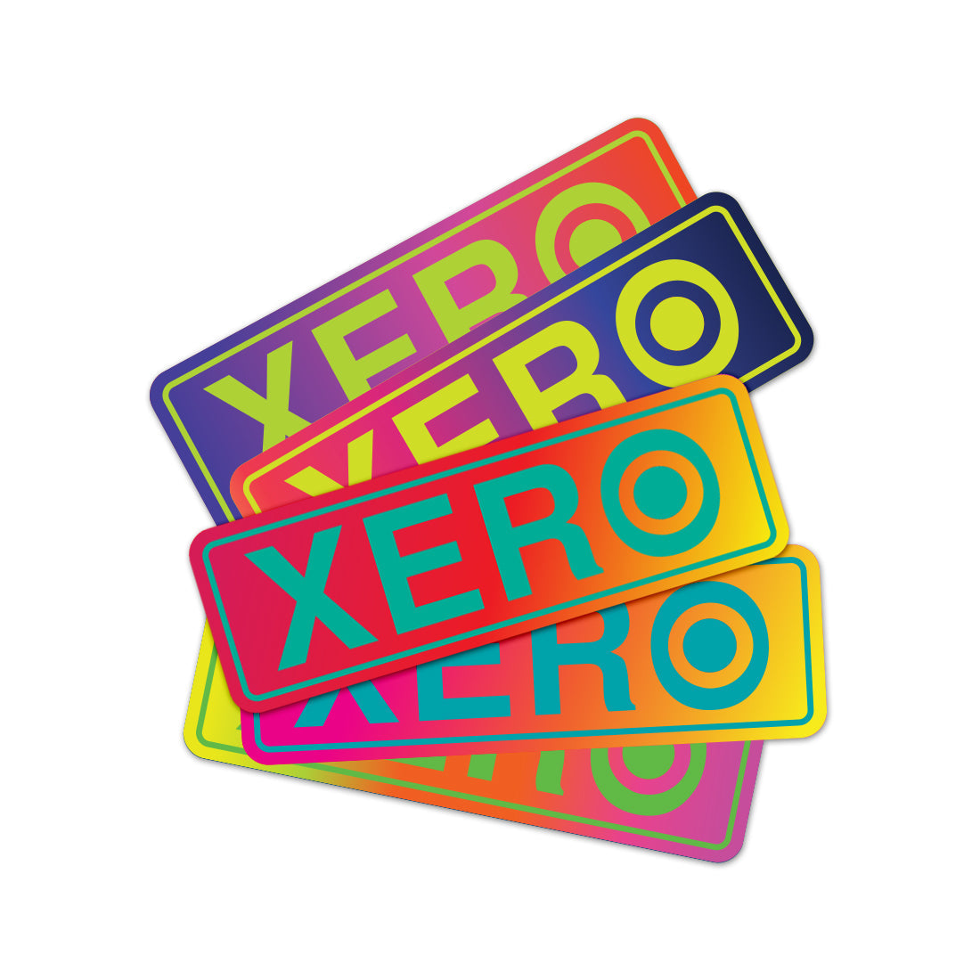 XERO Sunset Strip Stickers | Swag | XERO Water Fed — XERO Products