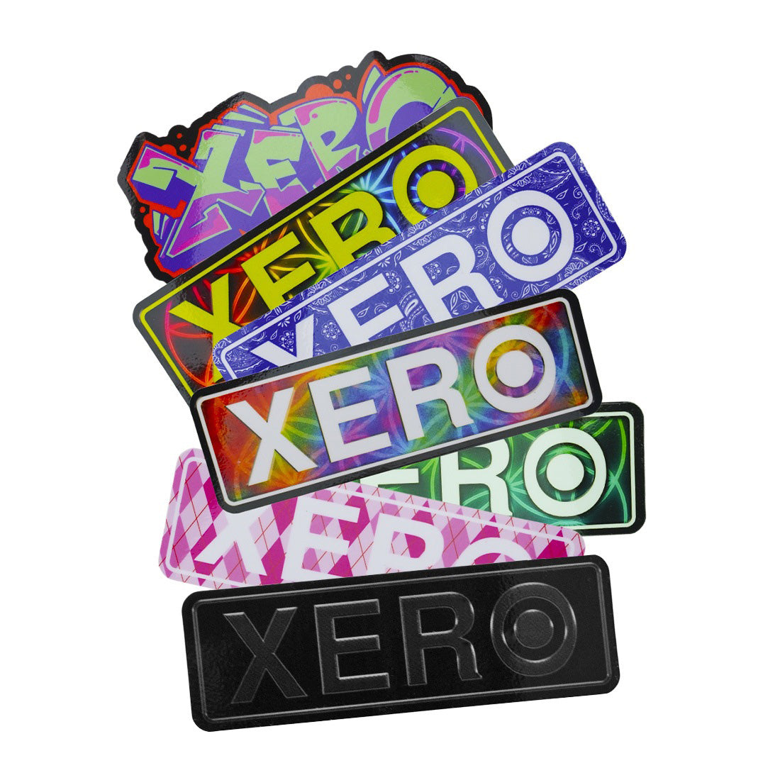 XERO Remix Stickers | Swag & Collectibles | XERO Water Fed — XERO Products